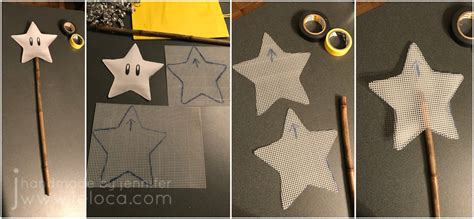 Super Mario Bros Princess Peach Star Wand Diy