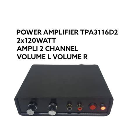Jual Aebdg 0power Ampli Mini Class D 2x120watt Tpa3116d2 Tpa 3116d2