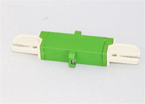 E2000 Apc Simplex Fiber Optic Adapters Ceramic Sleeve Telecommunication