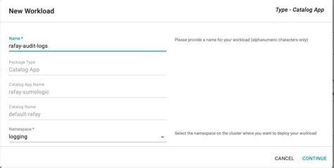 Aggregate Rafay Audit Logs To Siem Sumologic Rafay Product Documentation