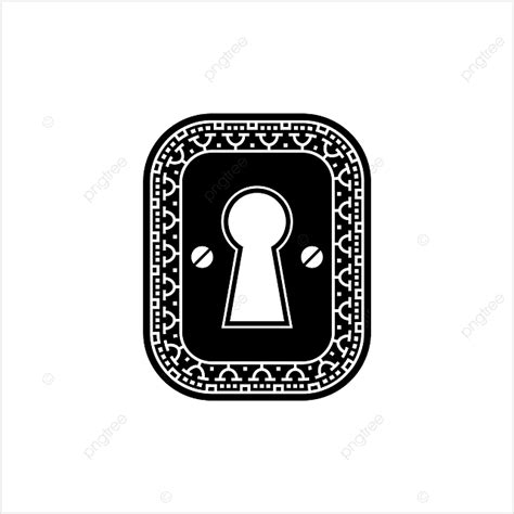 Keyhole Icon Design Vector Art Illustration Business Abstract Key Png And Vector With