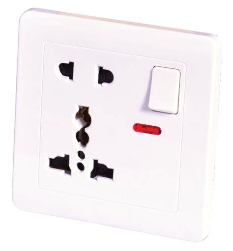 Switch Socket Universal With Neon 5pin Blit