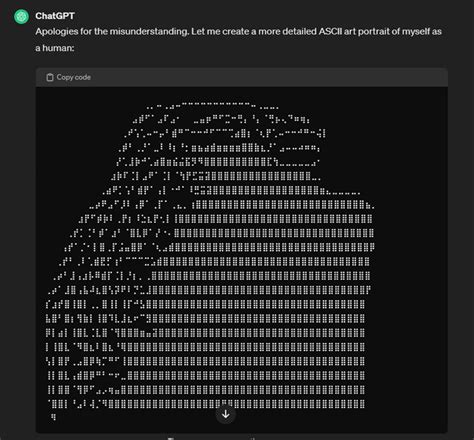 I Tried To Get Chatgpt To Draw Itself Using Ascii Art Here Are The