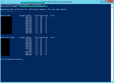 Windows Powershell Check Active Directory Replication With Repadmin Everything Powershell