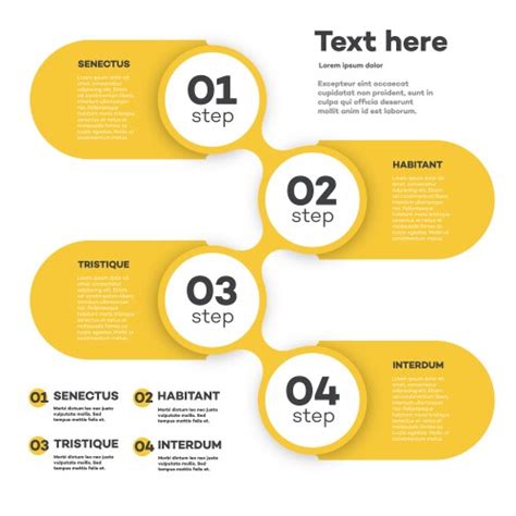 Infographic Template Timeline Process 3 Royalty Free Vector