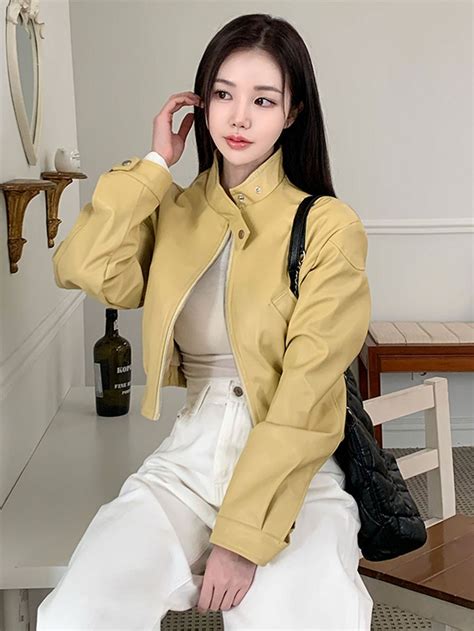 신상📷 로랑 라이더자켓 가죽자켓 레더자켓 크롭자켓 오버핏자켓 집업 자켓 봄자켓 간절기 가을 봄옷 개강룩 레이어드 Y2k 유니크 스포티 숏자켓 트위드자켓 노카라자켓