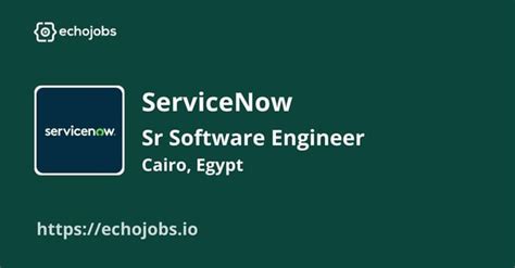 Servicenow Is Hiring Sr Software Engineer Cairo Egypt Javascript Angular React Vuejs Java