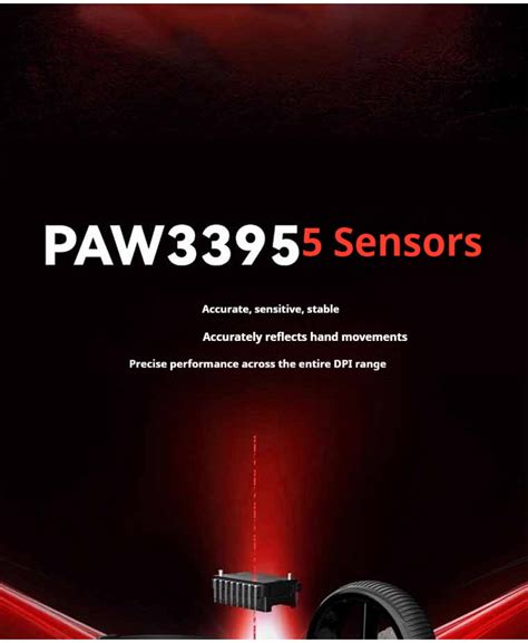 Madcatz Mad G Dual Mode Wireless Gaming Mouse Paw3395 Wireless 8k Return Rate Ice Lion