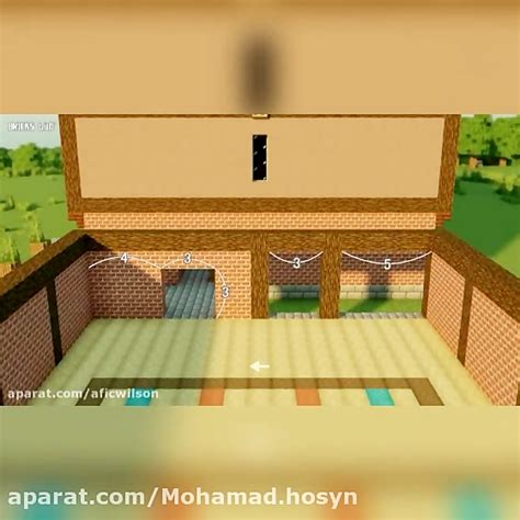 آموزش ساخت مدرسه در ماینکرافت