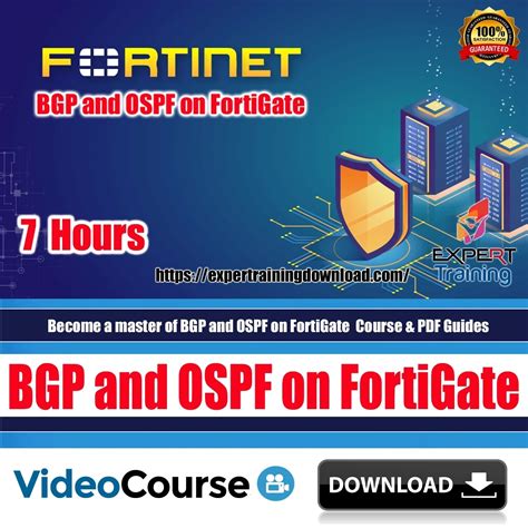 Become A Master Of Bgp And Ospf On Fortigate Course And Pdf Guides Expert Training