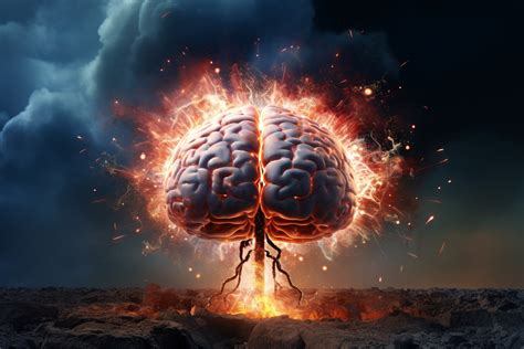 Human Brain Exploding Graphic By Forhadx5 · Creative Fabrica