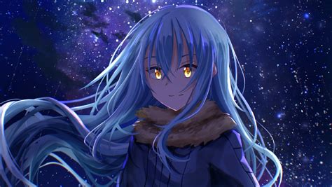 1360x768 Resolution That Time I Got Reincarnated As A Slime Hd Rimuru Tempest Cute Desktop