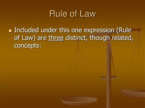 Ppt Understanding The Rule Of Law And Rights Under The Charter Of