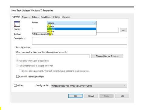 Windows 2012r2 Task Sheduler Stops Task After Gpupdate Microsoft Qanda
