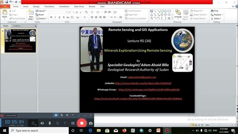 Rs Lecture 34 Minerals Exploration Using Remote Sensing Youtube