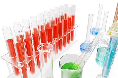 투명 한 유리 색된 액체 및 빈 비 커 배경에 고립에서 전체 화학 플라스 크 3 차원 렌더링 개발에 대한 스톡 사진 및 기타 이미지 Istock