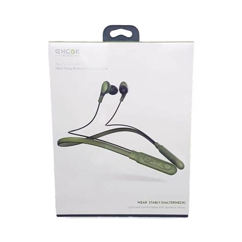 Fone De Ouvido Bluetooth Baseus Encock E16 Verde The Kase Store