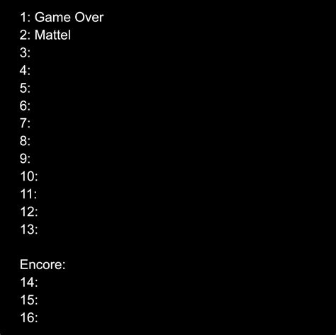 Make The Set Better Part 3 Ravengedsevenfold