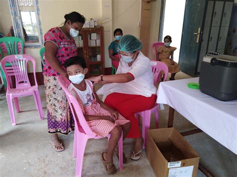 ပလောက်မြို့၊ အမှတ် ၁ ရပ်ကွက်ရှိ အသက် ၉ နှစ်မှ ၁၀ နှစ်အတွင်းရှိ အမျိုးသမီးငယ်များအား သားအိမ်ခေါင