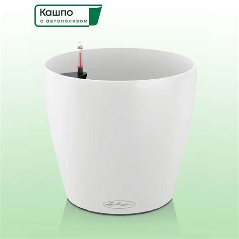 Lechuza Кашпо с автополивом, 17 см, 2.5 л, 1 шт - купить с доставкой по ...