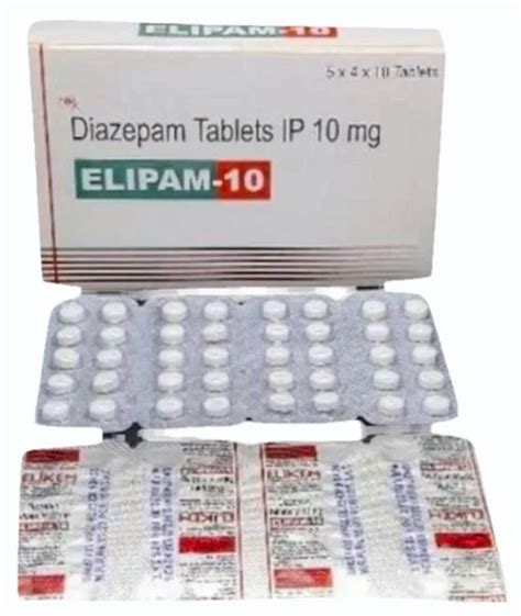 10mg Diazepam Boxes Of 30 28 And 30 Tablets At ₹ 2000 Stripe Anti Anxiety Medicines In Thane