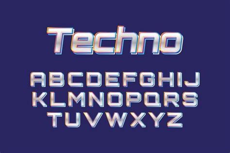Tech Alphabet Vector Art Icons And Graphics For Free Download