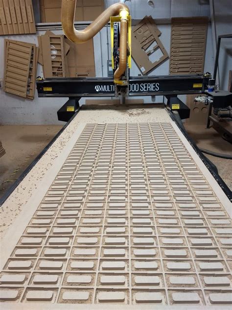 CNC Routing MDF Parts For A National Retailer Woodworking Equipment Wood Shop Foot Shop