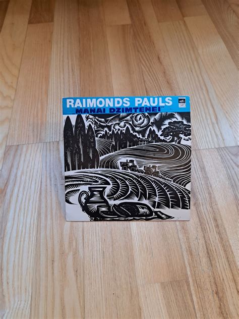 Vinyl Records Raimonds Pauls Manai Dzimtenei Vintage Vinyl Record Latvia Gramophone Record