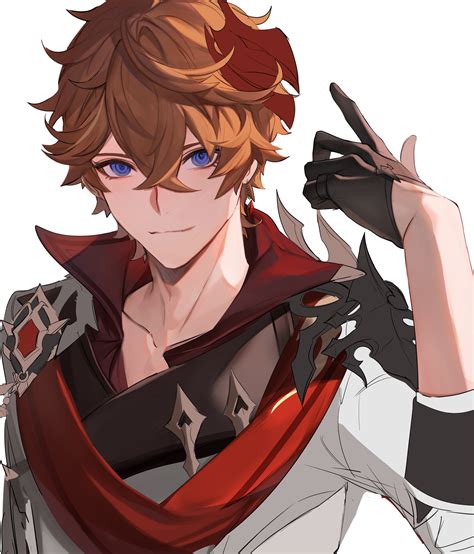 Tartaglia Genshin Impact Drawn By Mahi G Ga Danbooru