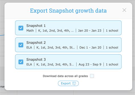 Snapshot Growth Export Ixl Official Blog