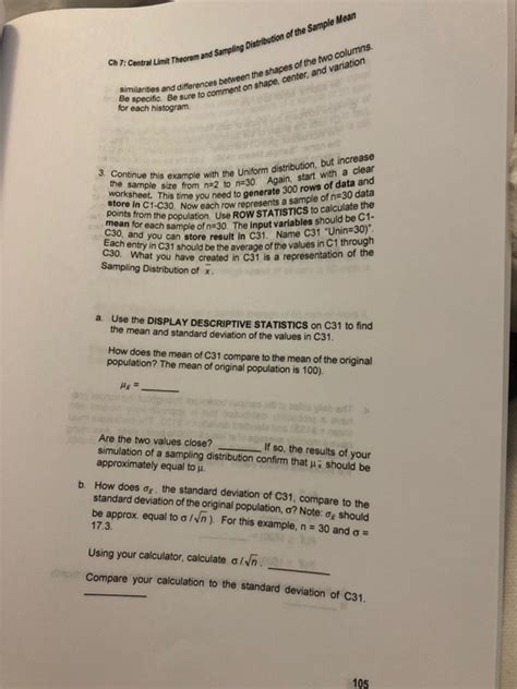 Solved An Introduction To DATA ANALYSIS Using MINITAB Chegg