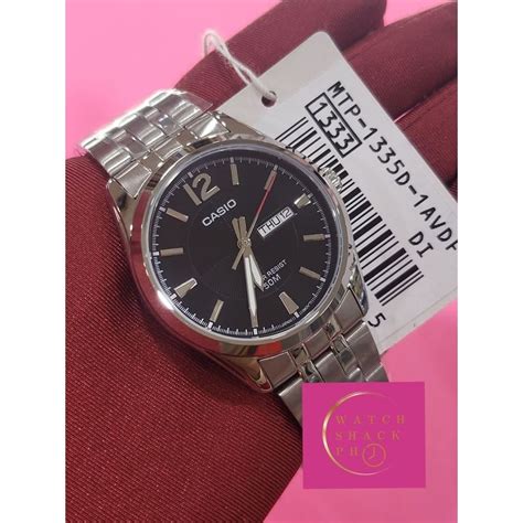 Silver Mens Casio Mtp 1335d 1avdf Shopee Philippines