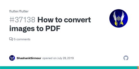 How To Convert Images To PDF Issue Flutter Flutter GitHub