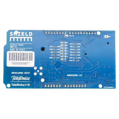 Arduino Gsm Shield With Integrated Antenna A000043 Board Rapid Online