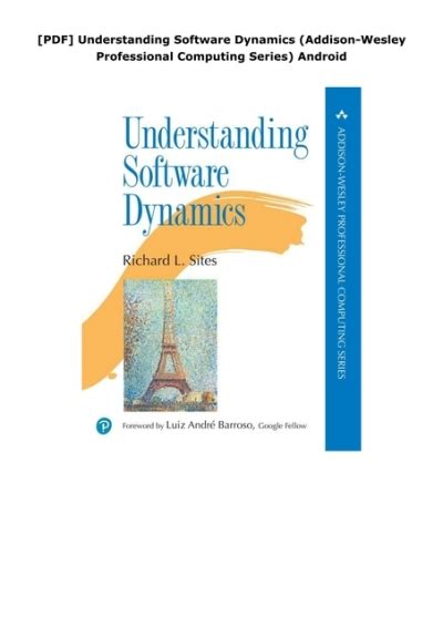 [pdf] understanding software dynamics addison wesley professional computing series android