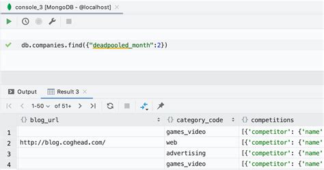 Datagrip 20193 正式发布，开始支持 Mongodb Oschina 中文开源技术交流社区