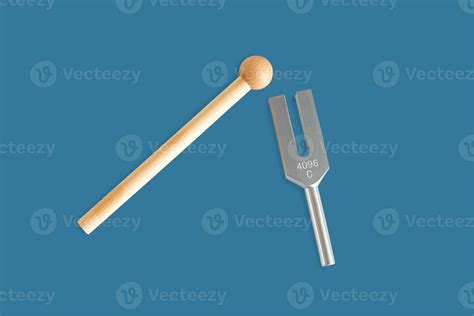 Tuning Fork In Sound Therapy Or Tunning Musical Instruments Stock Photo At Vecteezy