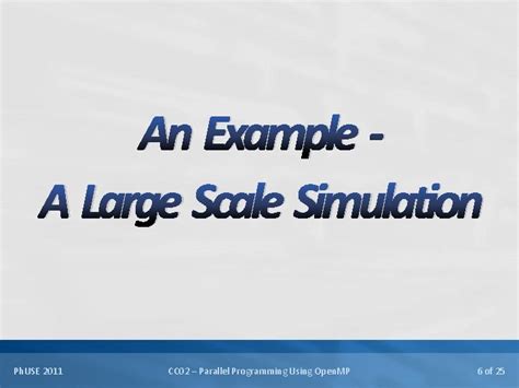 Writing Parallel Processing Compatible Engines Using Open Mp