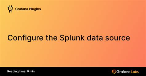 Configure The Splunk Data Source Grafana Enterprise Plugins Documentation