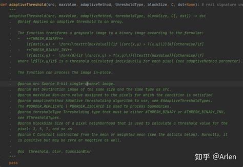 【python学习蝴蝶书】第五章 图像处理10 自适应阈值 知乎