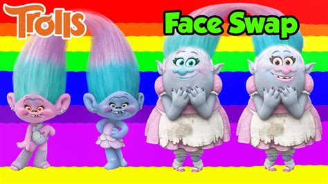 Funniest Dreamworks Trolls Face Swaps Transformation Craziness Try Not