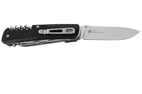 Ruike LD41-B Trekker pocket knife, black | Advantageously shopping at ...