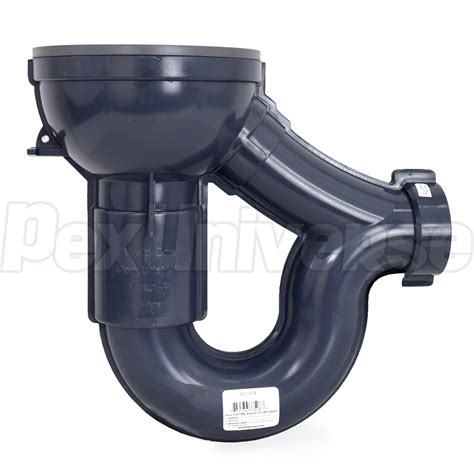 Sioux Chief 800 Pir Weldone Integral Trap Floor Drain W Round Ductile Iron Strainer Pexuniverse