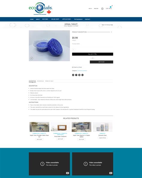 Eco Tabs Canada Igo Website Design Mississauga