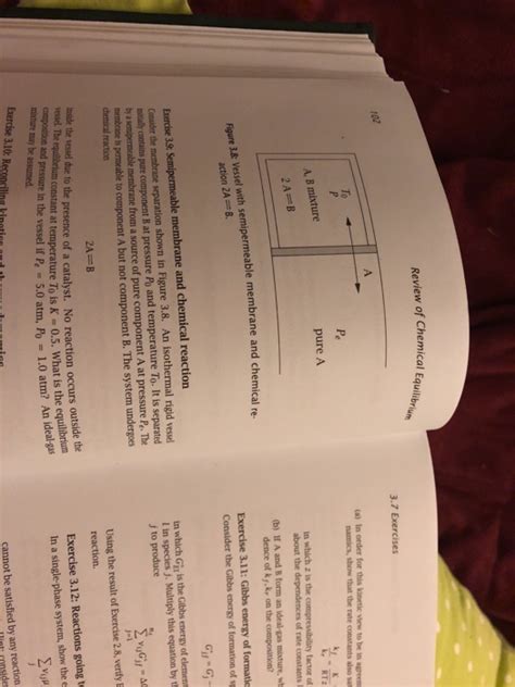 Solved Exercise Constant Volume Versus Constant Chegg
