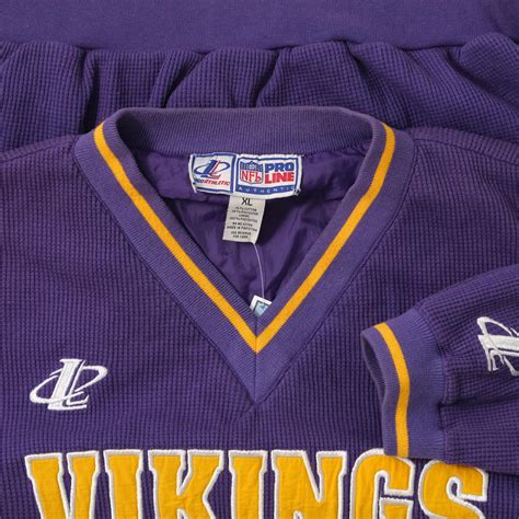 Vintage Minnesota Vikings Windbreaker Xlarge Double Double Vintage