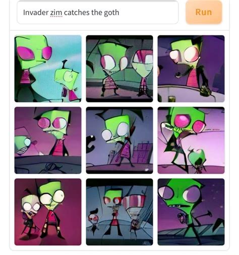 Invader Zim Catches The Goth Ru Ifunny
