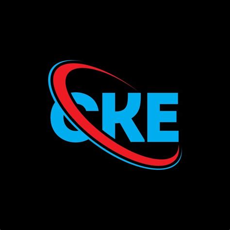 Premium Vector Cke Logo Cke Letter Cke Letter Logo Design Initials Cke Logo Linked With Circle