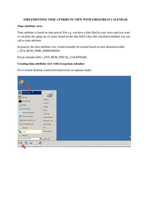 6implementing Time Attribute View With Gregorian Calender Pdf