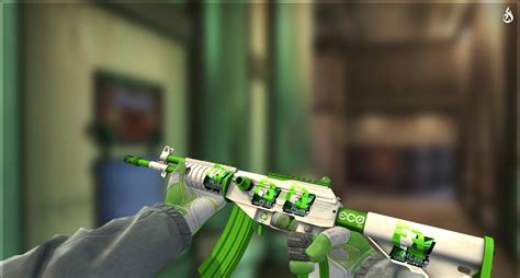 Комбинаций скинов и наклеек в КС ГО красные зеленые синие белые сочетания лучших наклеек в